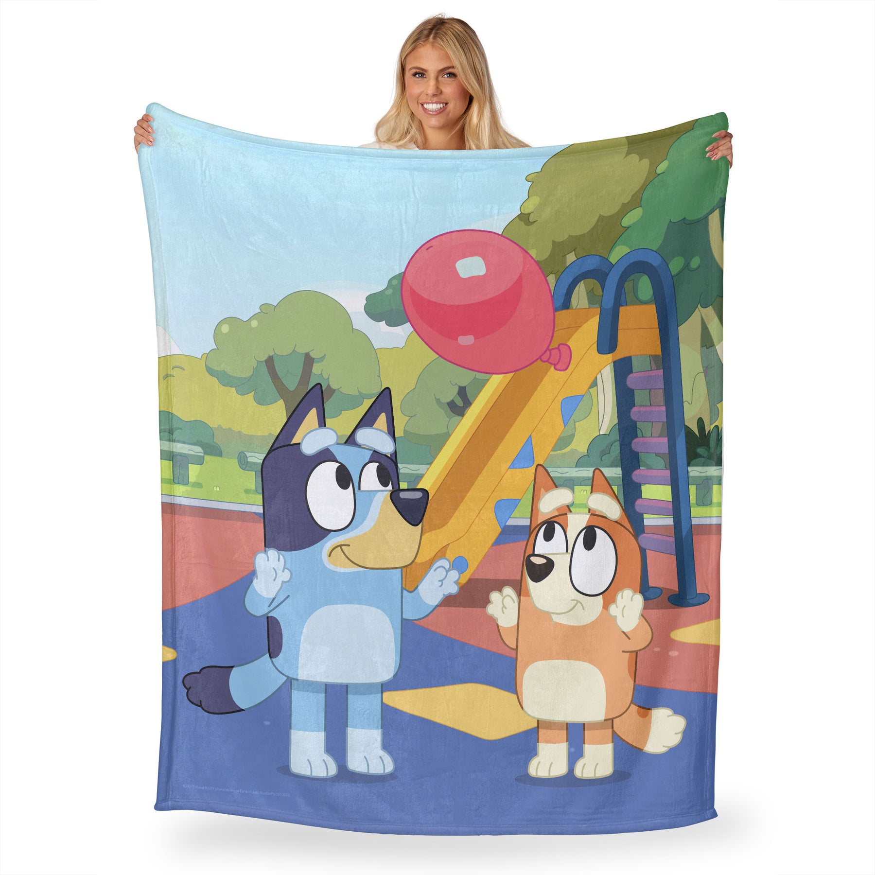 Bluey Throw Blankets