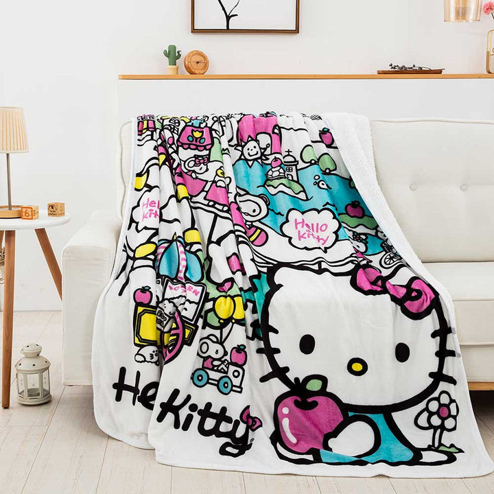 Hello Kitty Throw Blankets