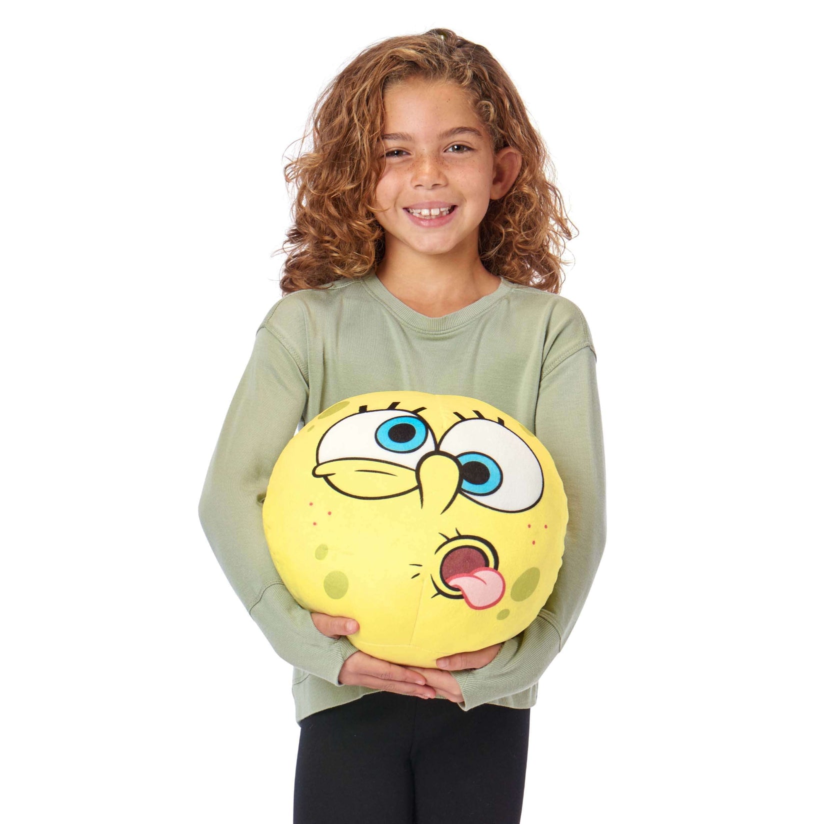 Nickelodeon SpongeBob SquarePants Goofy SpongeBob Kids Round Cloud Pil